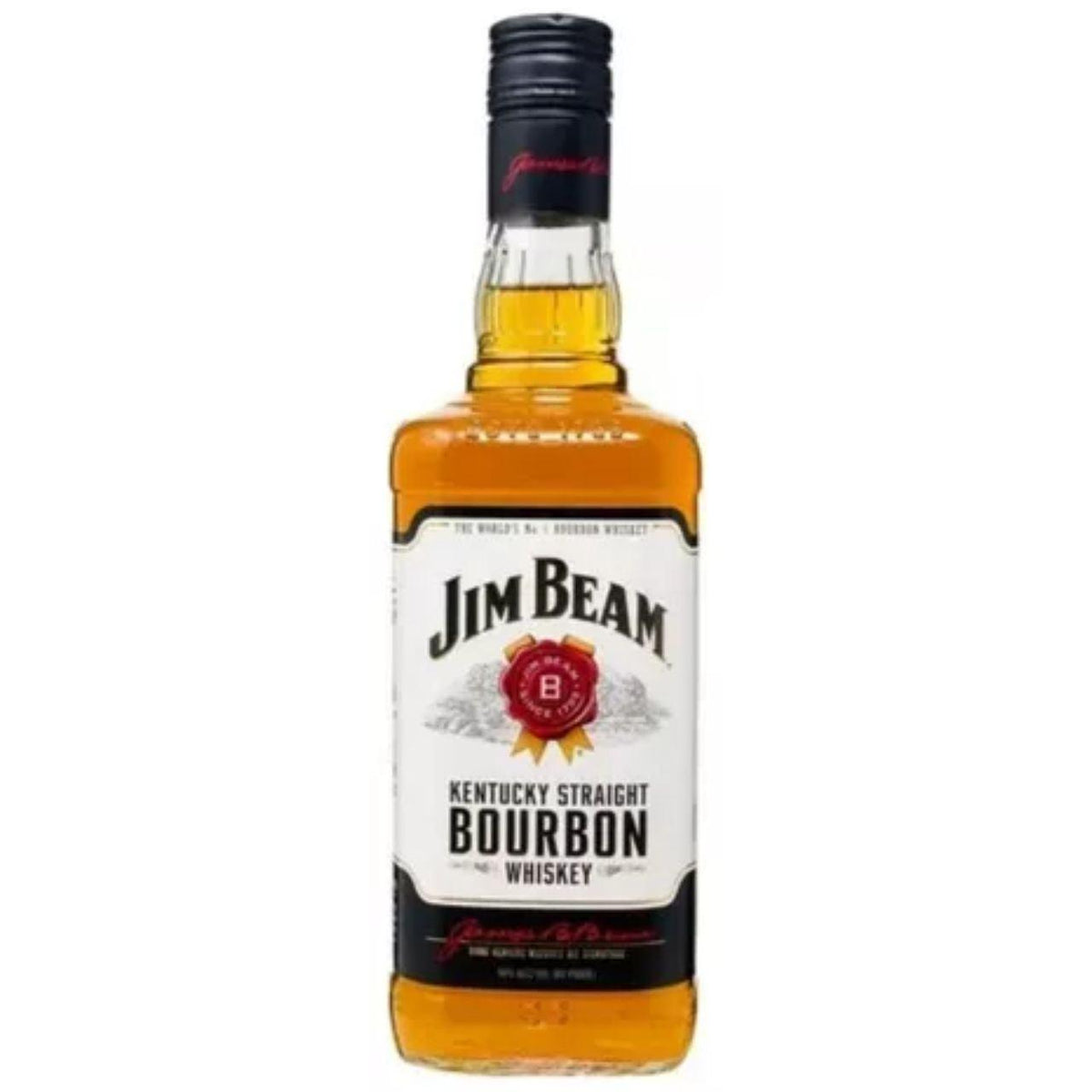 Whisky Jim Beam 4 Años White Label 1000ml – Vinosylicores...