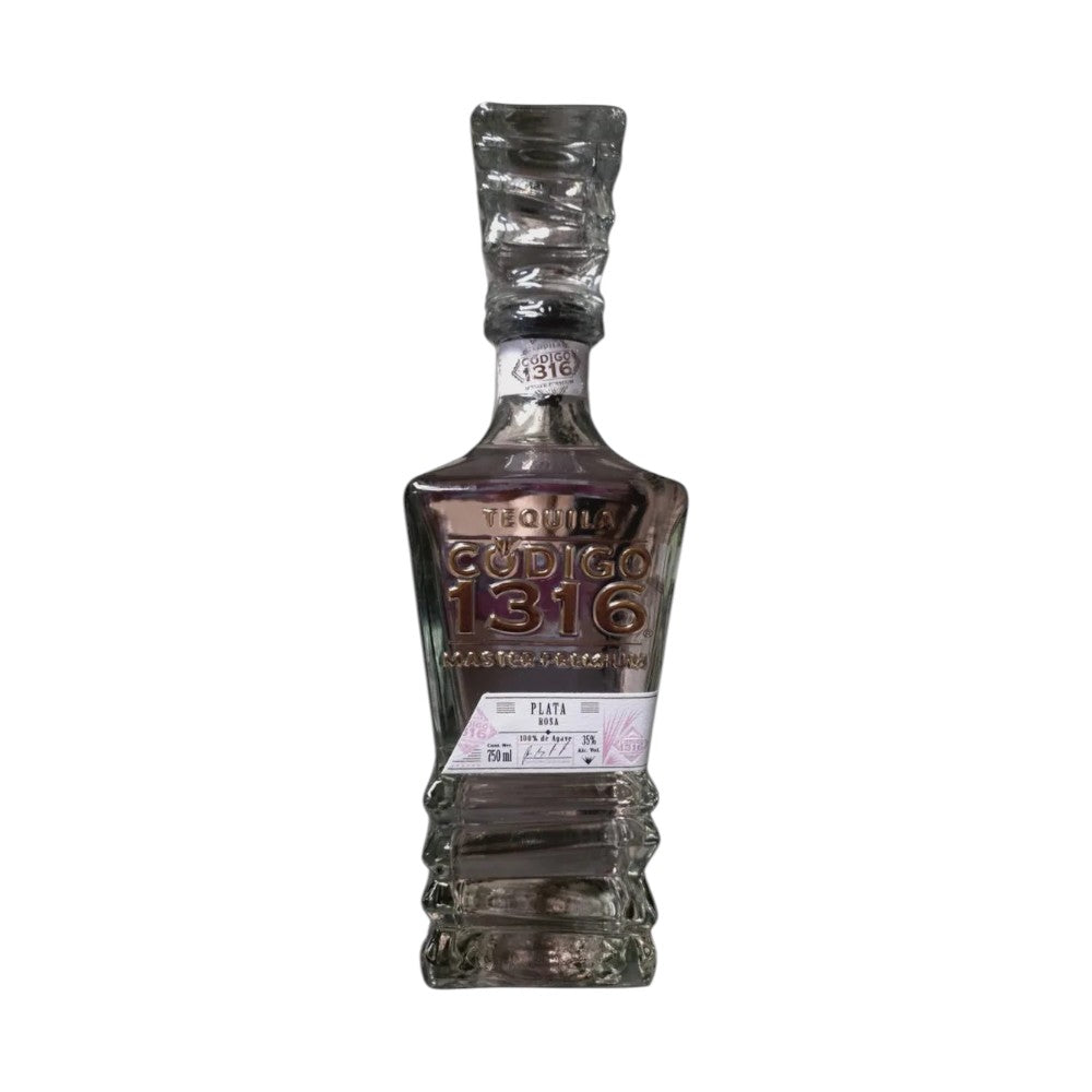 Tequila Código 1316 Plata Rosa 750ml – Vinosylicores.com