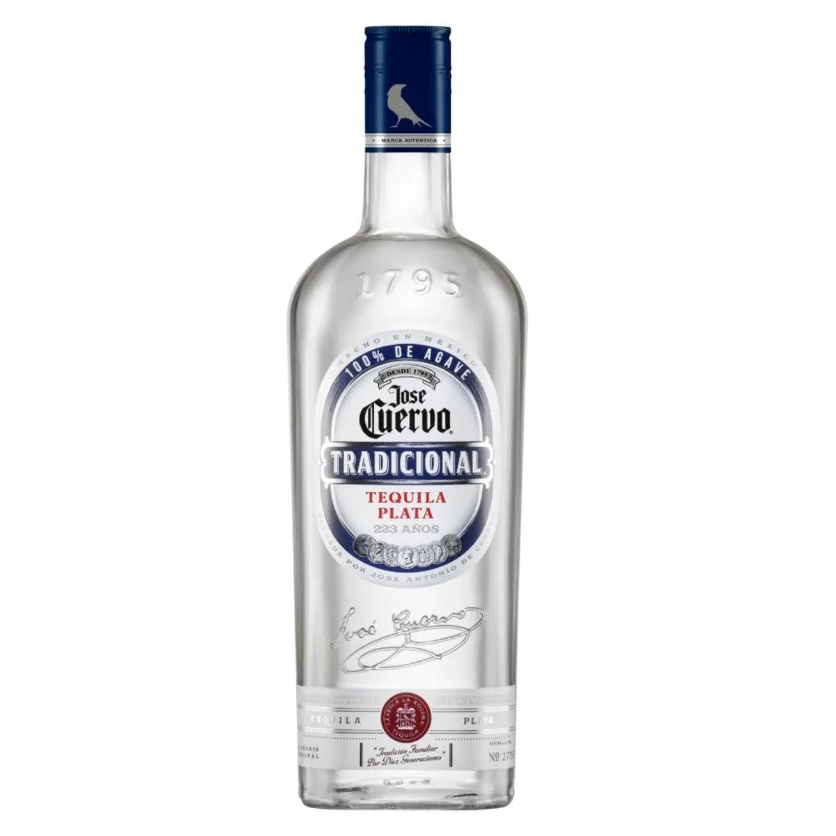 100% CUERVO TRADITIONAL WHITE TEQUILA 1.75L – Vinosylicores.com