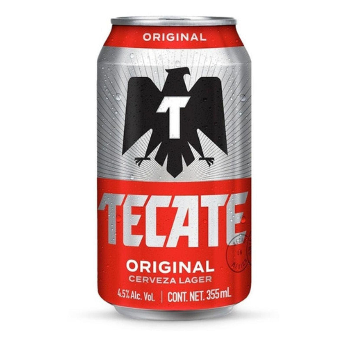 Tecate Beer Can 355ml – Vinosylicores.com