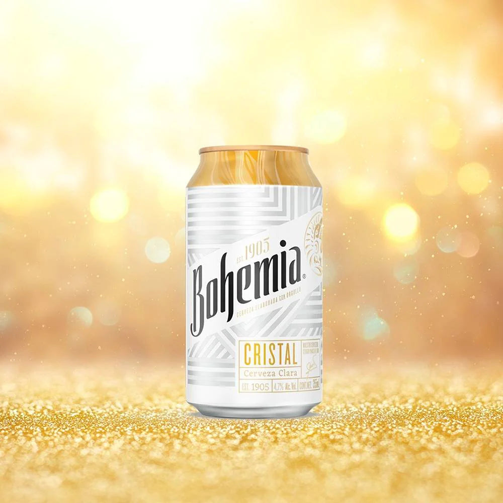 CERVEZA BOHEMIA CRISTAL LATA 355ML – Vinosylicores.com