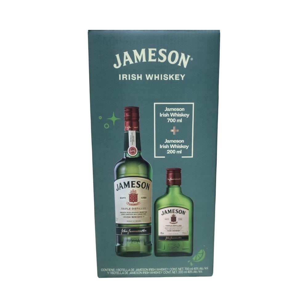 JOHN JAMESON 700 + JAM WHISKEY 200 ML – Vinosylicores.com