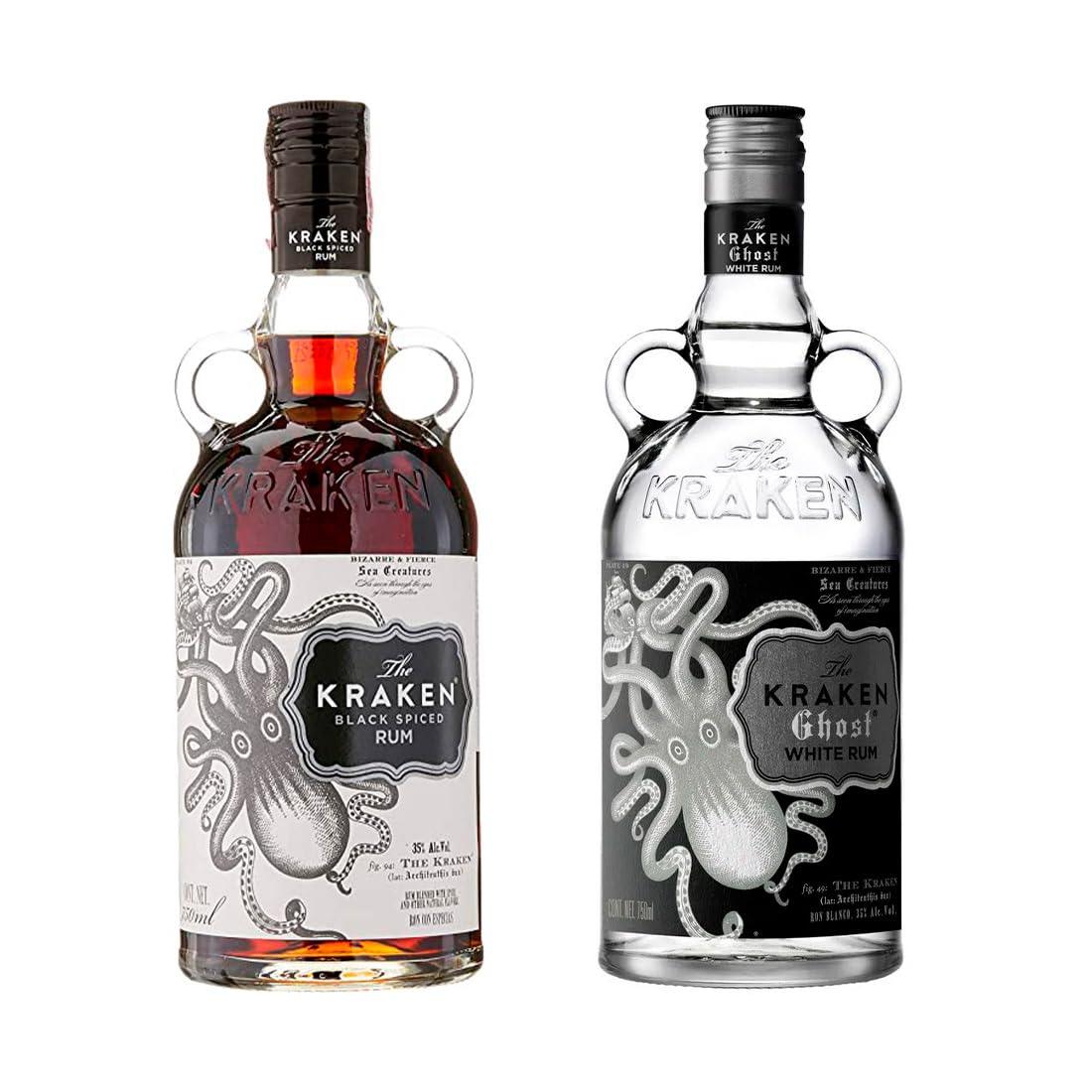 Kraken Rum 750ml + White 750ml – Vinosylicores.com