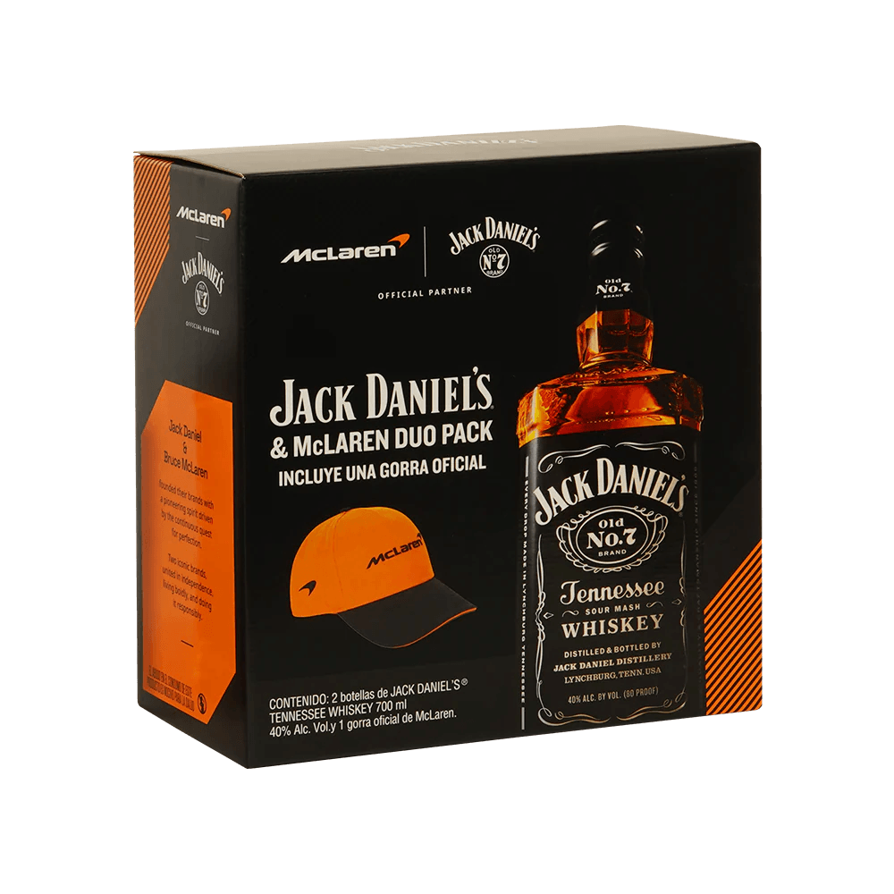 WHISKEY JACK DANIELS 700ML DUO C/GORRA – Vinosylicores.com