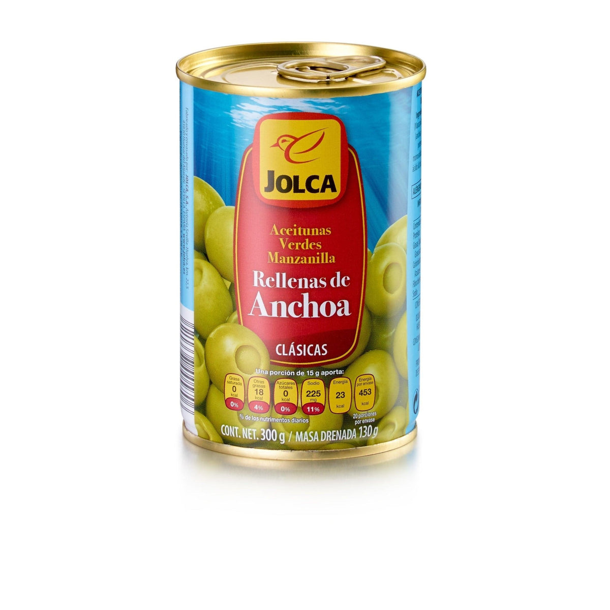 Jolca Anchovy Stuffed Olives Can 300g – Vinosylicores.com