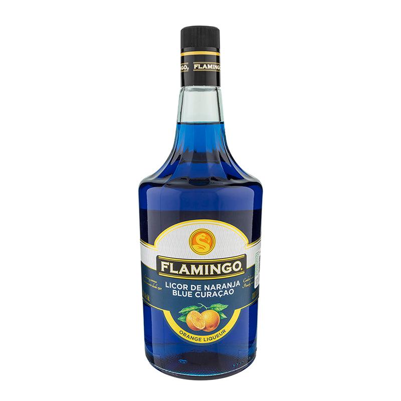 LICOR DE CURACAO AZUL FLAMINGO 1000ML – Vinosylicores.com